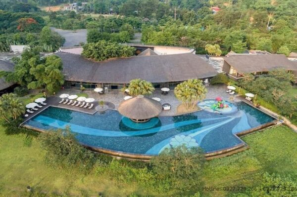 Toàn cảnh Serena Resort Hòa Bình - Serena Resort Kim Bôi Phú Thọ