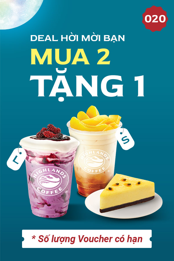 Ưu đãi Voucher Highlands Coffee tháng 9/2024 - Serena Resort Kim Bôi ...